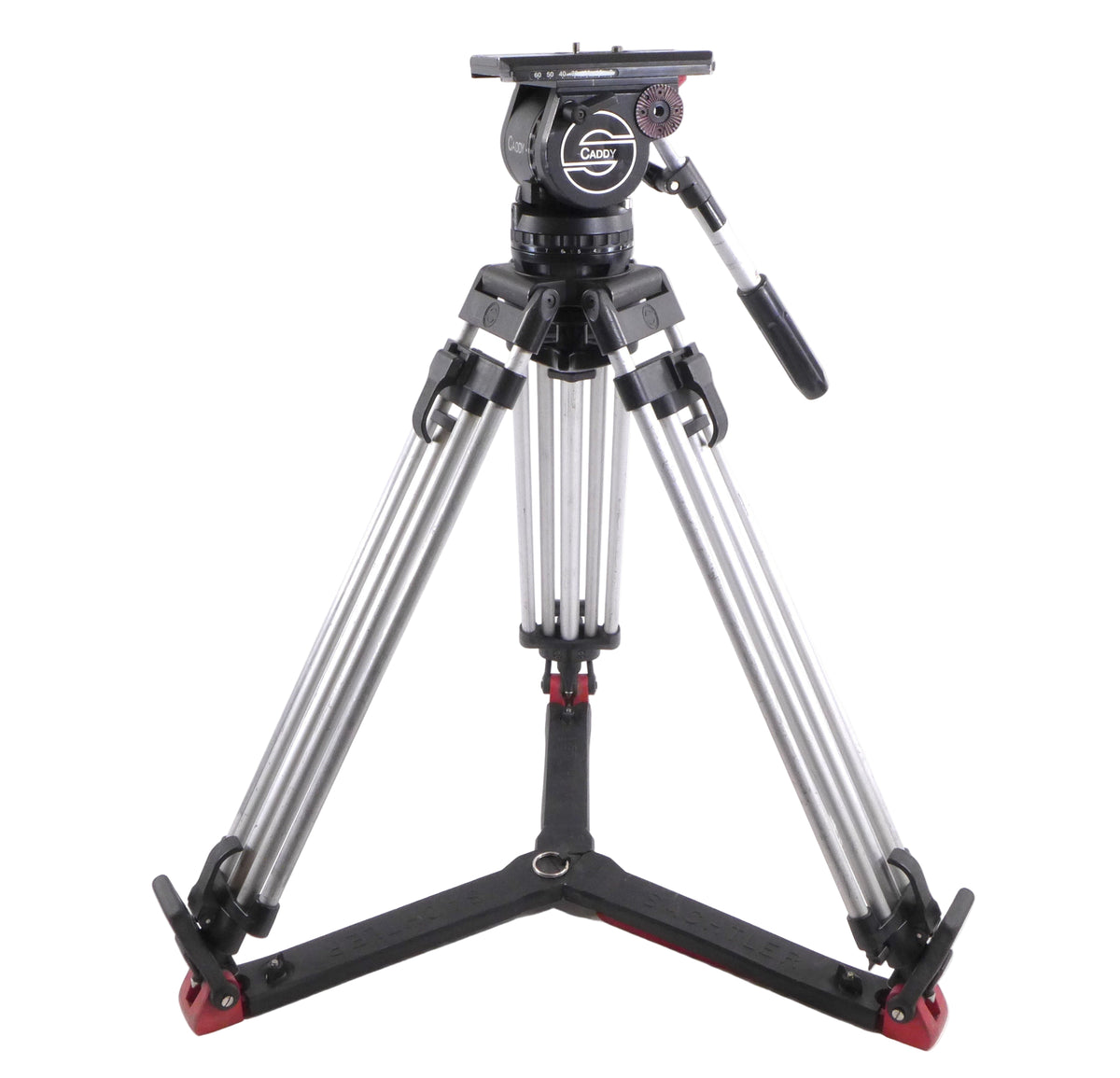 Sachtler VIDEO 18 II Caddy Fluid Head Aluminum Tripod 100mm 18II ...