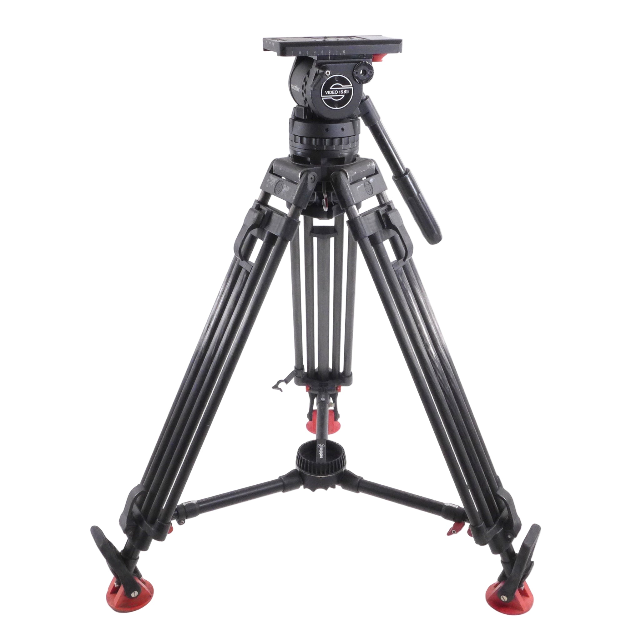 Sachtler Video 15SB V15 Carbon Fiber 100mm Tripod System 15 SB ...