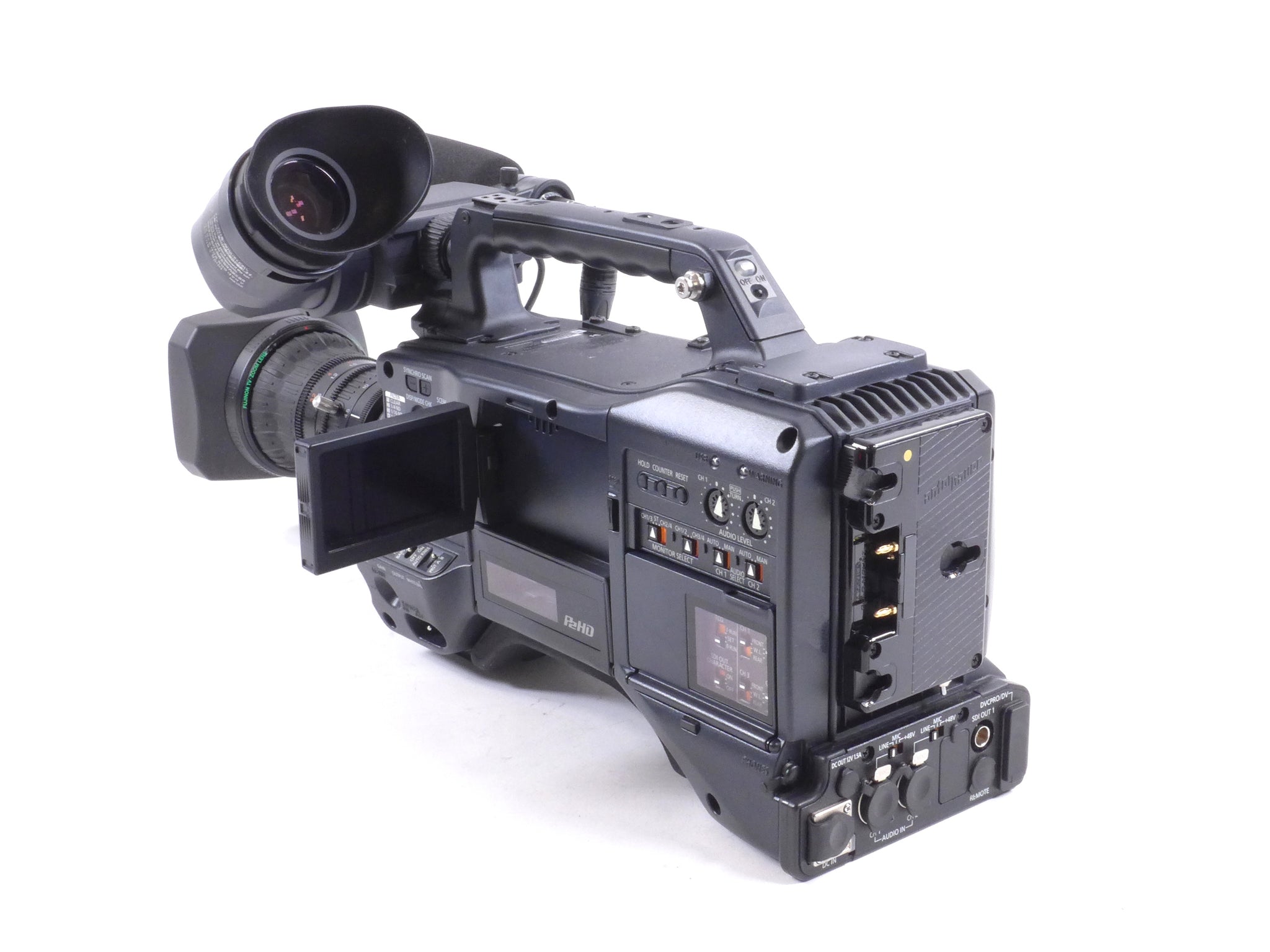 Panasonic AG-HPX370 Professional HD Solid State Camcorder – ZoomPoint Photo